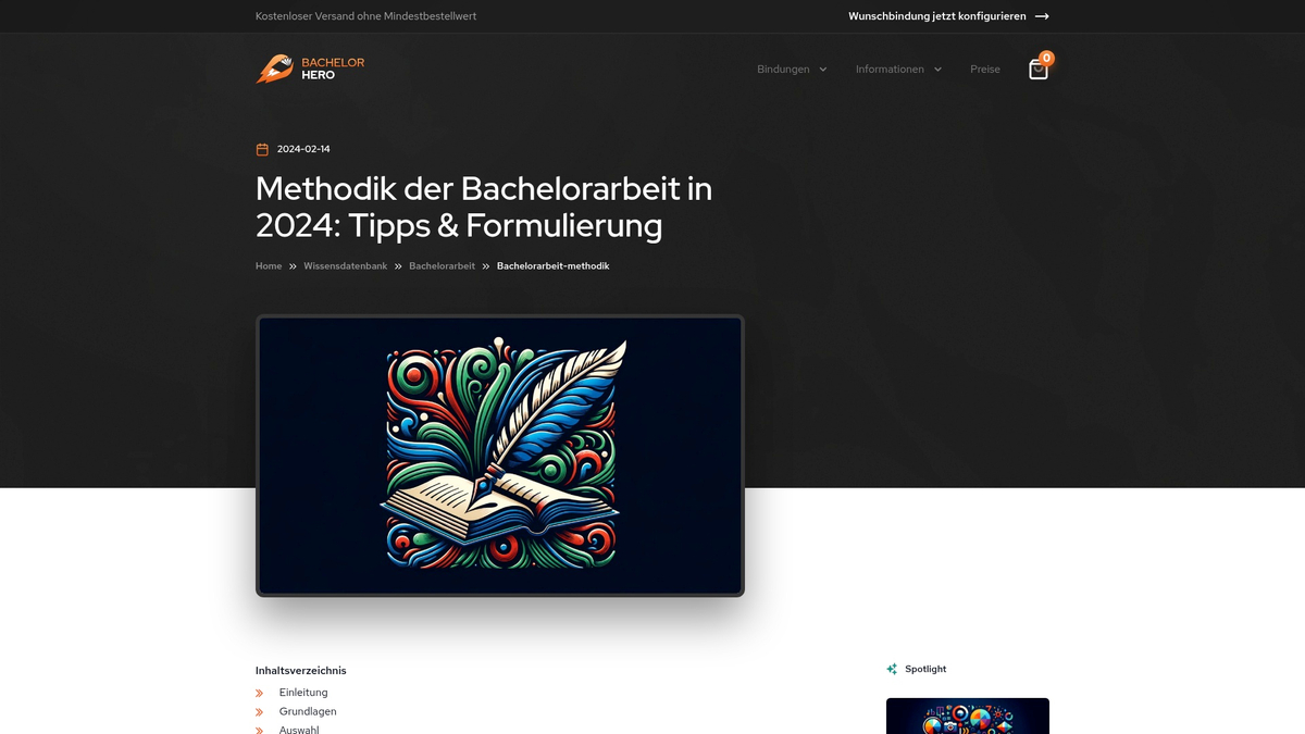 Methodik der Bachelorarbeit in 2024: Tipps & Formulierung